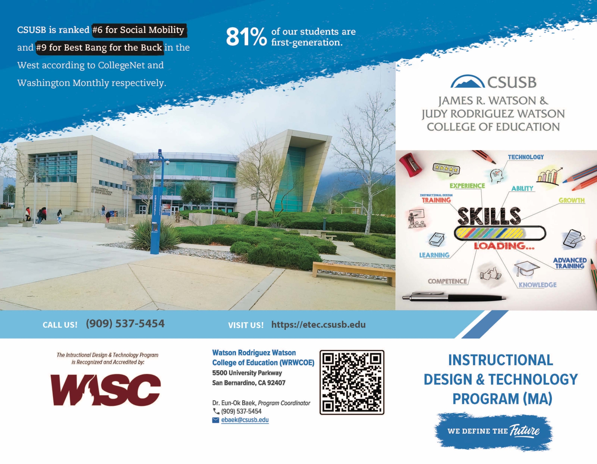 Instructional Design & Technology Program | CSUSB